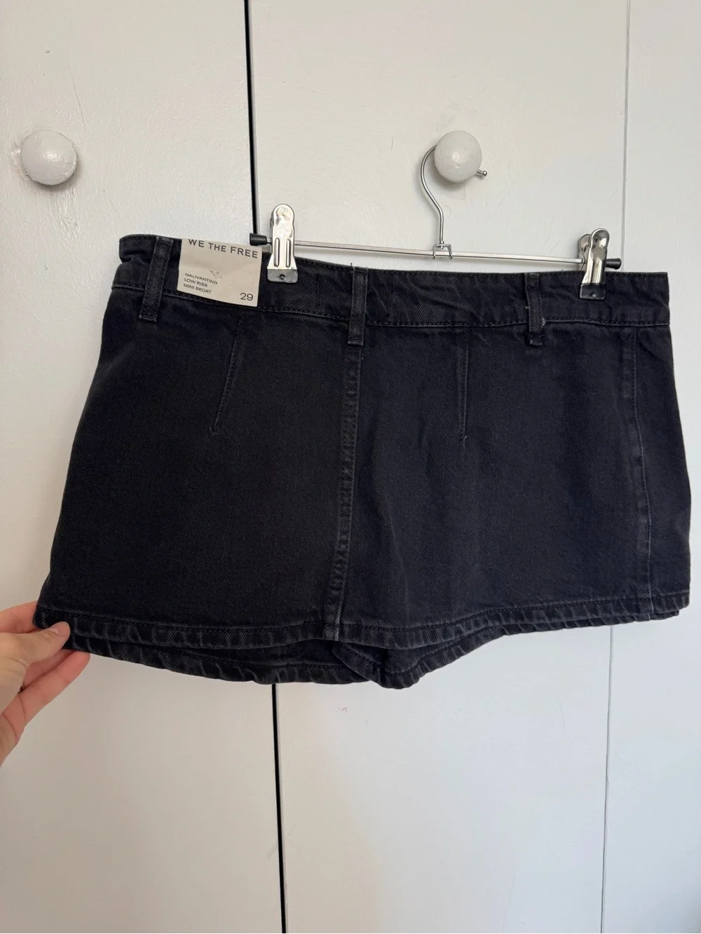 Free People | Skirts | We The Free Gallivanting Low Rise Mini Skort ...
